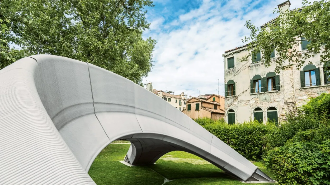 Striatus 3d Concrete Printing Bridge Holcim